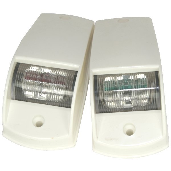 12V Led Port & Starboard Navigation Side Light Set-White | Smart Marine