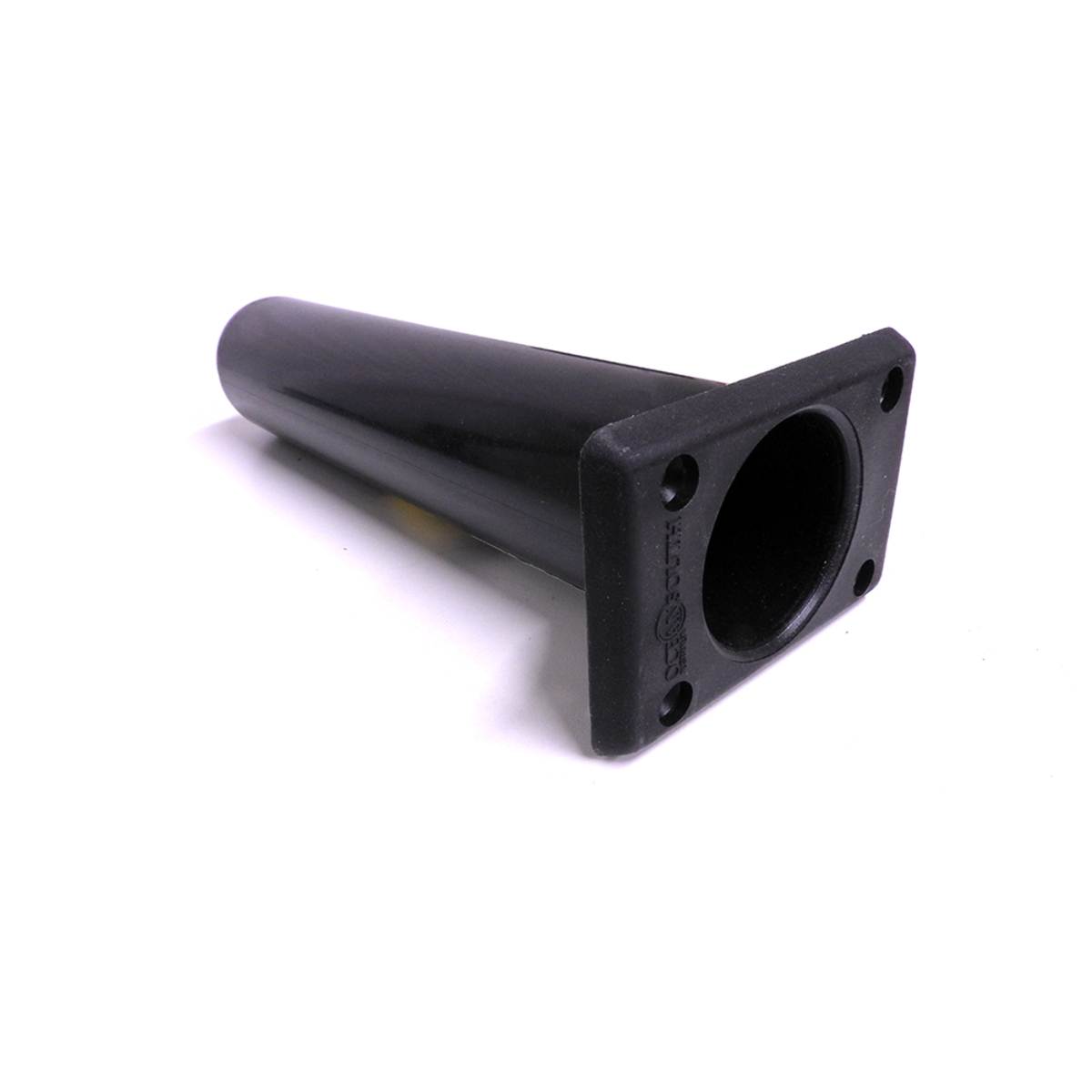 Slimline Flush Mount Straight Rod Holder-Black | Smart Marine