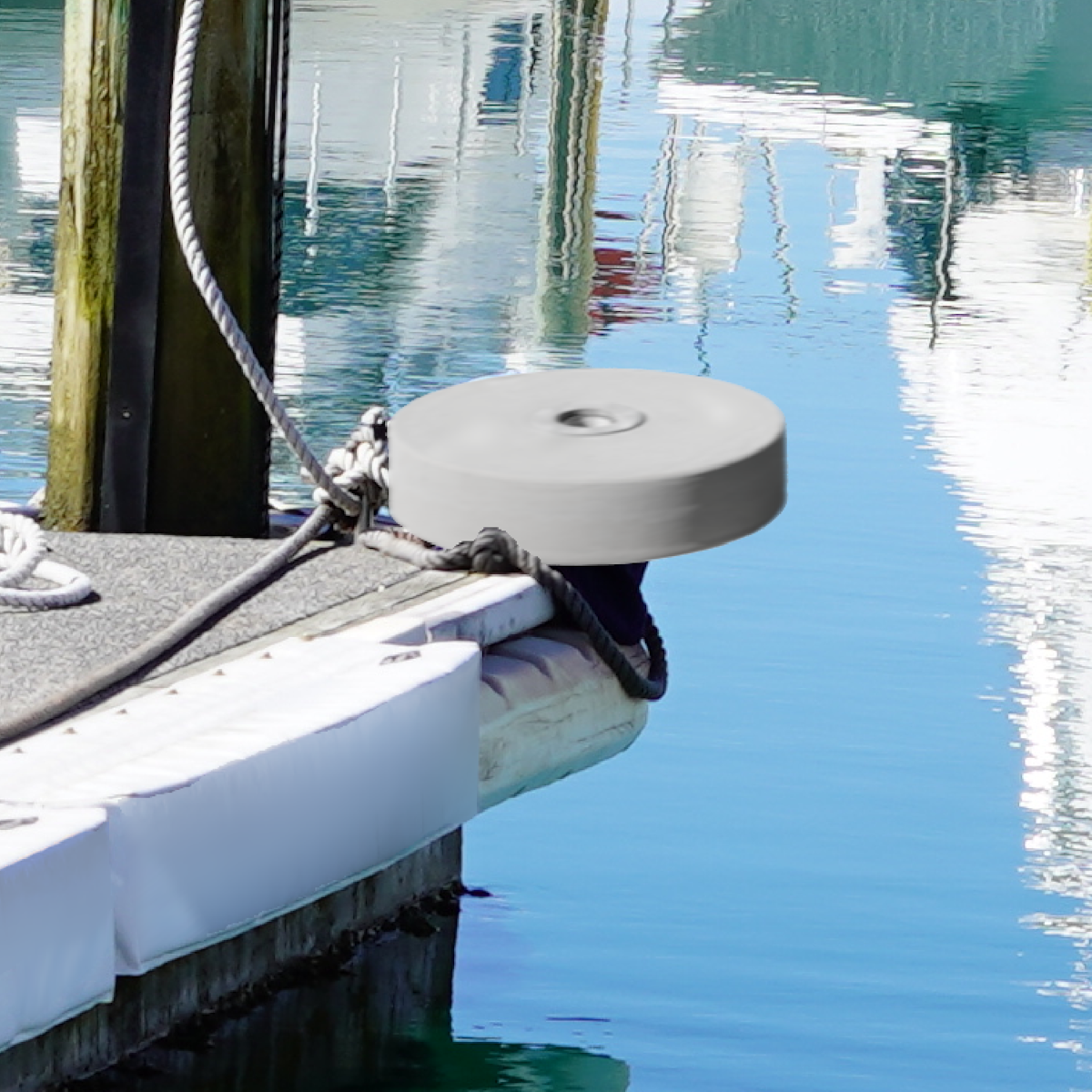 Extra Heavy Duty Marina Dock Wheel W/Cover - 480Mm | Smart Marine