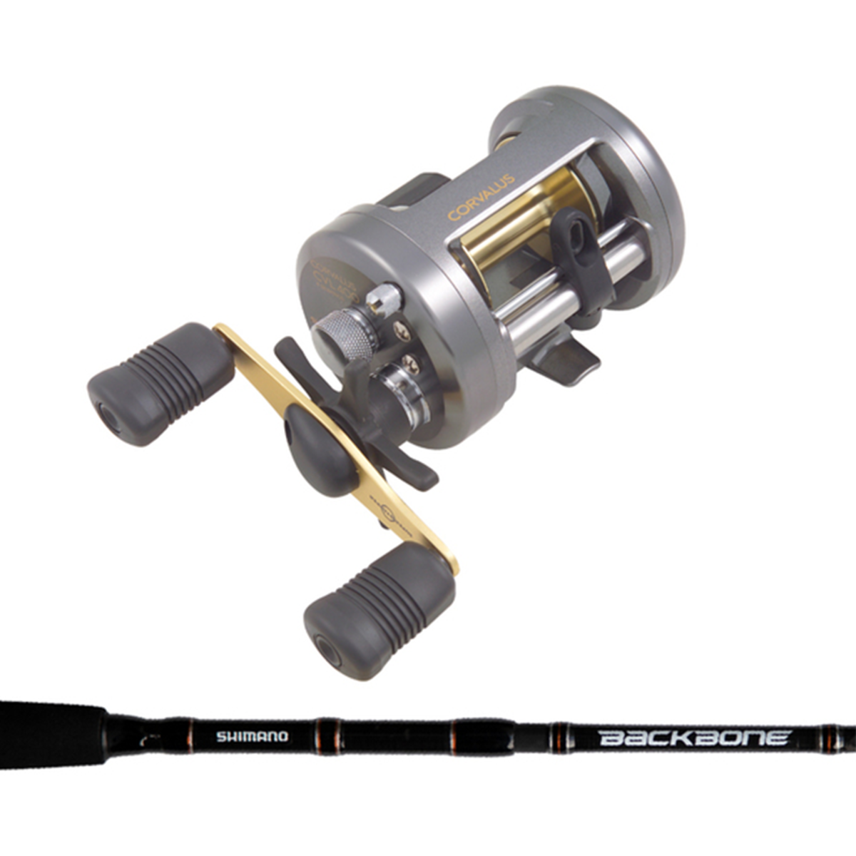 Corvalus 300 / Backbone 6'6 4-8 Kg Baitcast Slowjig Combo | Smart Marine
