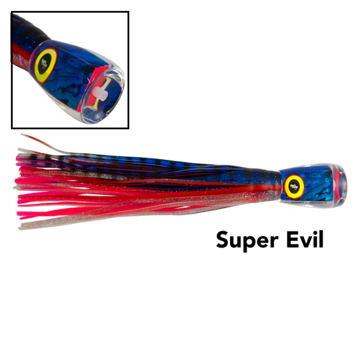 Liquid Lunch Xt Rigged 9" Game Lure - Super Evil | Smart Marine