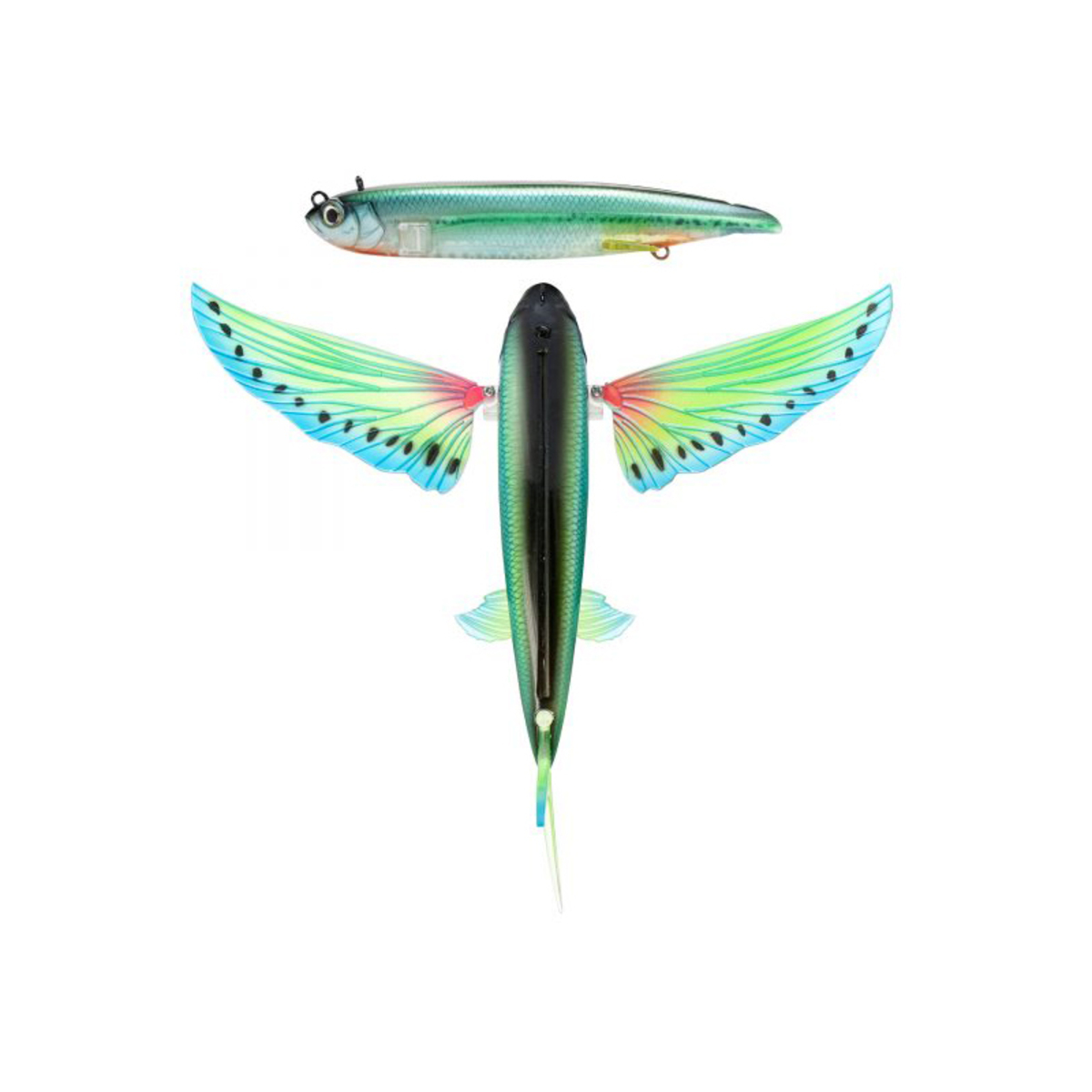Slipstream Flying Fish Trolling Lure 200Mm 140G - Lumo Glow | Smart Marine