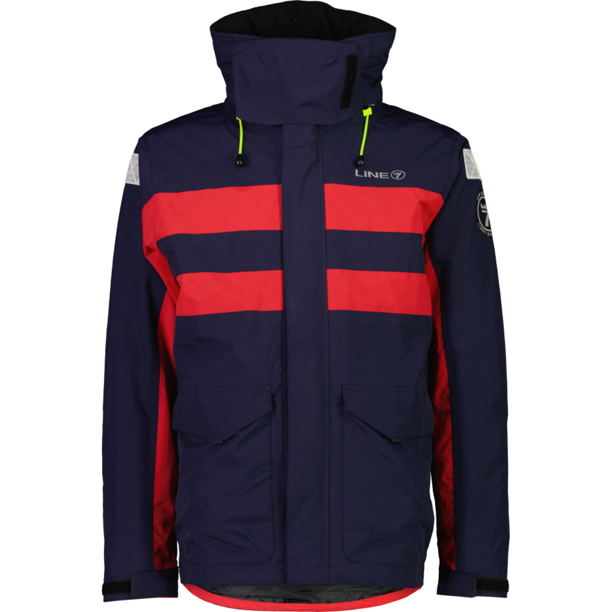 Ocean Wave15 Coastal Jacket - Navy / Red | Smart Marine