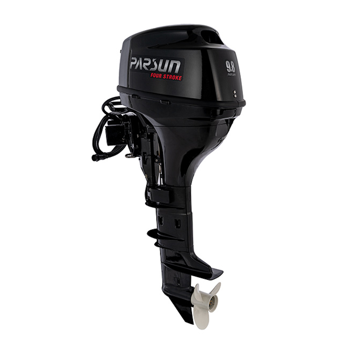 Outboard 9.8Hp 4 Stroke Short Shaft Electric Start & Tiller Control ...
