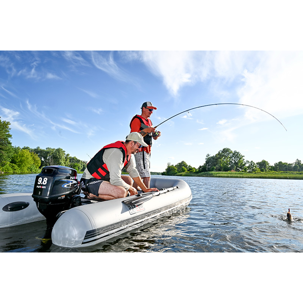 Outboard 9.8Hp 4 Stroke Short Shaft Electric Start & Tiller Control ...