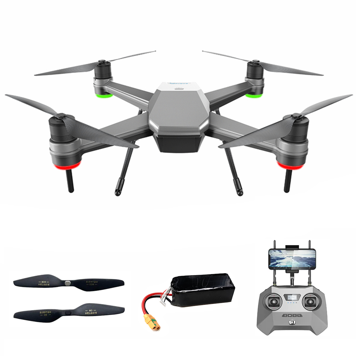 Sharkx Fishing Drone With Bait Release Bundle Plus Spare Battery ...