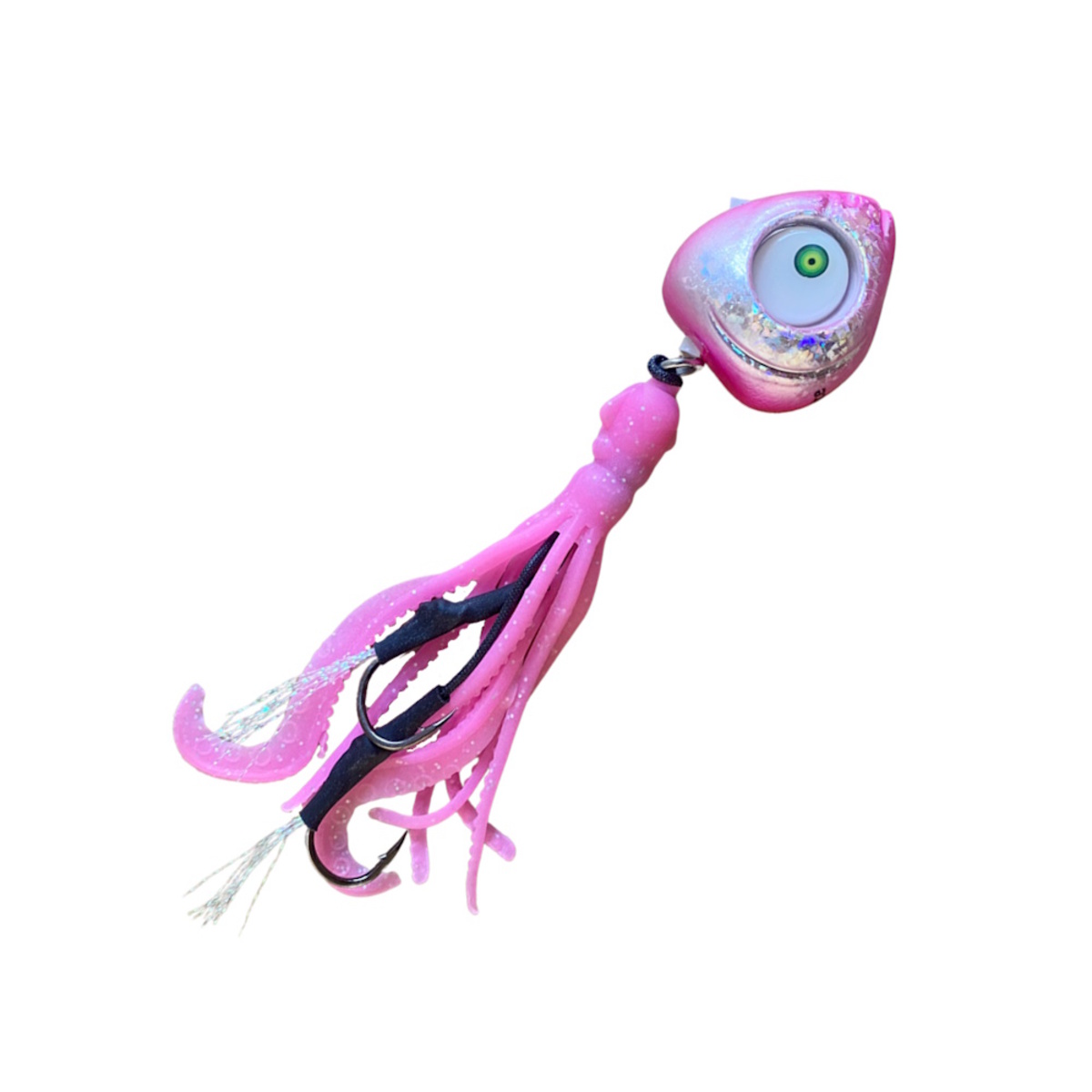 Grumpy Squid Led Flashing Kabura Jig - Pink | Smart Marine