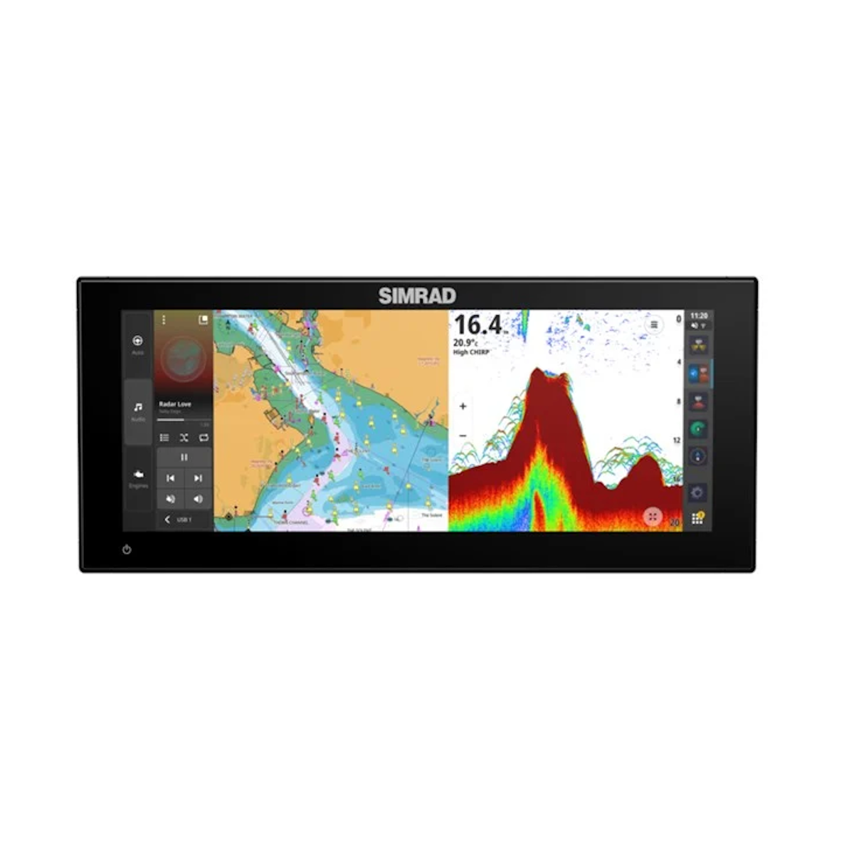Ultrawide Nsx 3012Uw 12" Gps/Fishfinder W/Ai Transducer | Smart Marine
