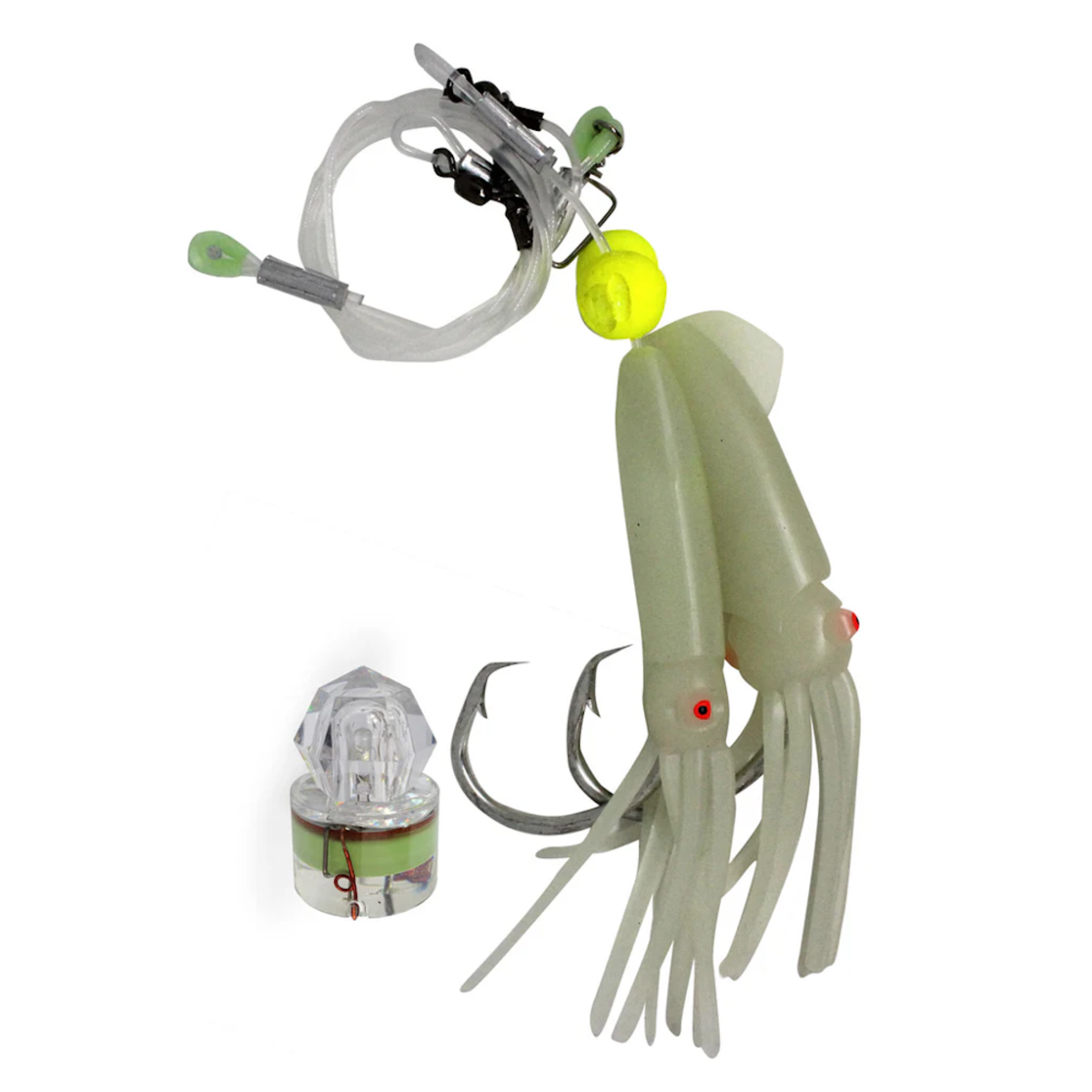16/0 Hapuka Rig With Led Light - Lumo Squid | Smart Marine