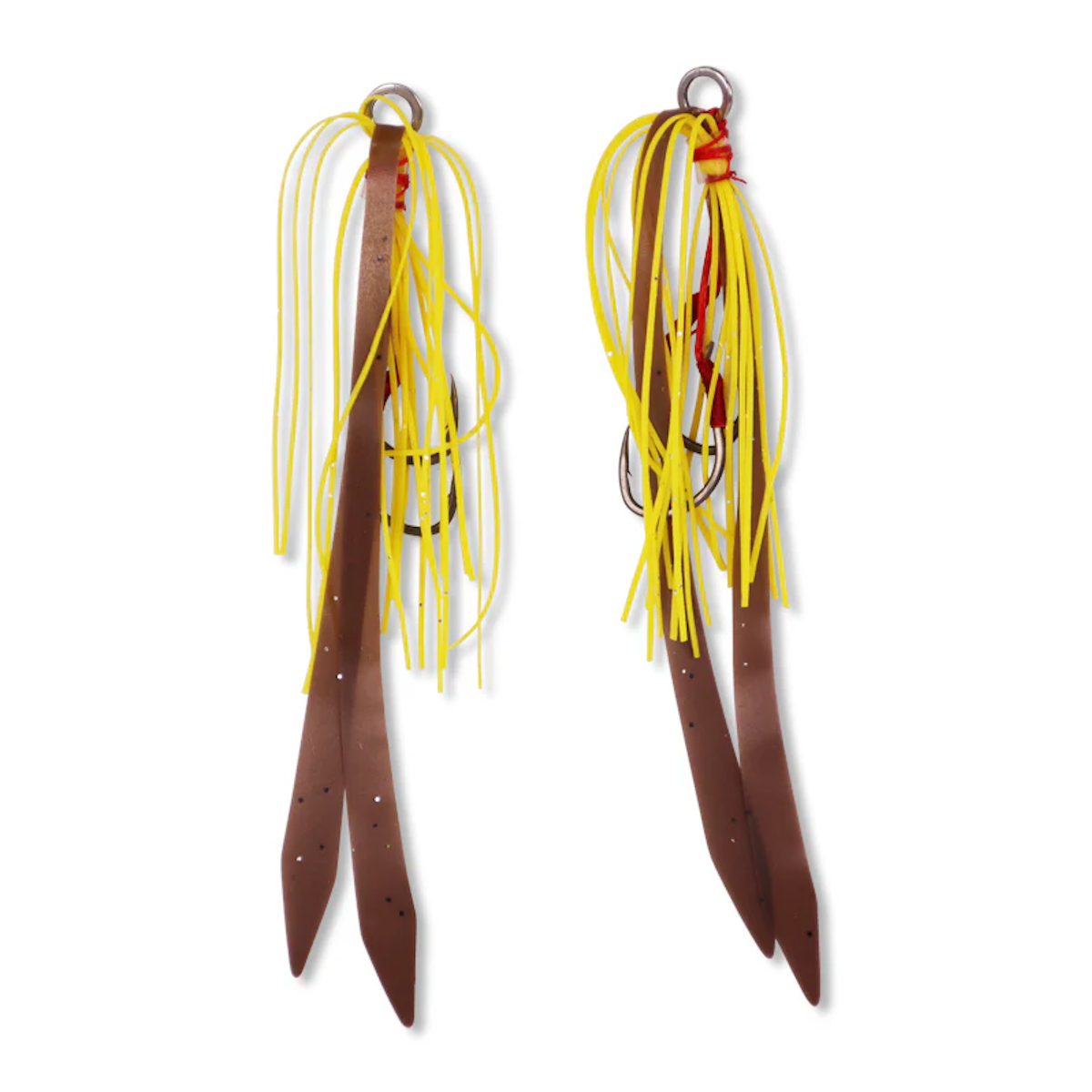 Slider Jig Assist Rig Twin Hook Straight - Bruised Banana | Smart Marine