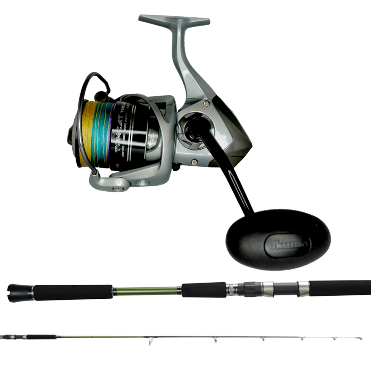 Tomcat 8000 / Tournament Concept X 792 7'9" 2-Pce Pe4-6 Topwater Combo ...