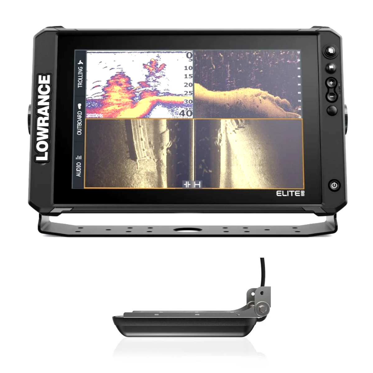 Elite Fs 12" Gps/Fishfinder W/Ai Transducer + Chart | Smart Marine