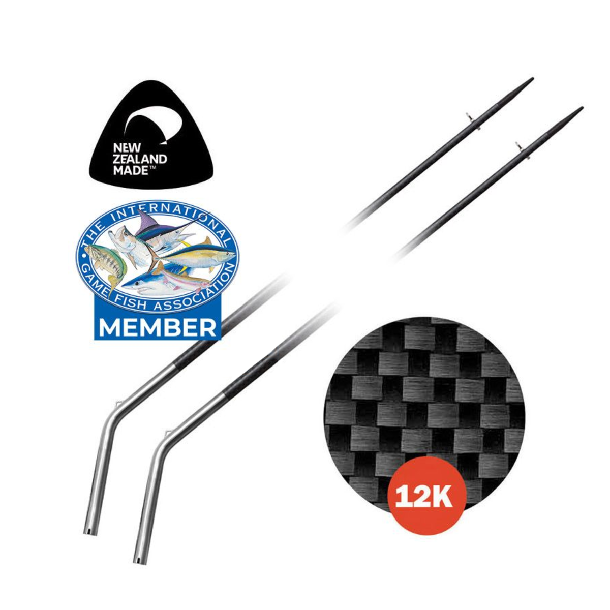 Outriggers 4.6M Stiff St12k Bb (Pair) With Bent Base | Smart Marine