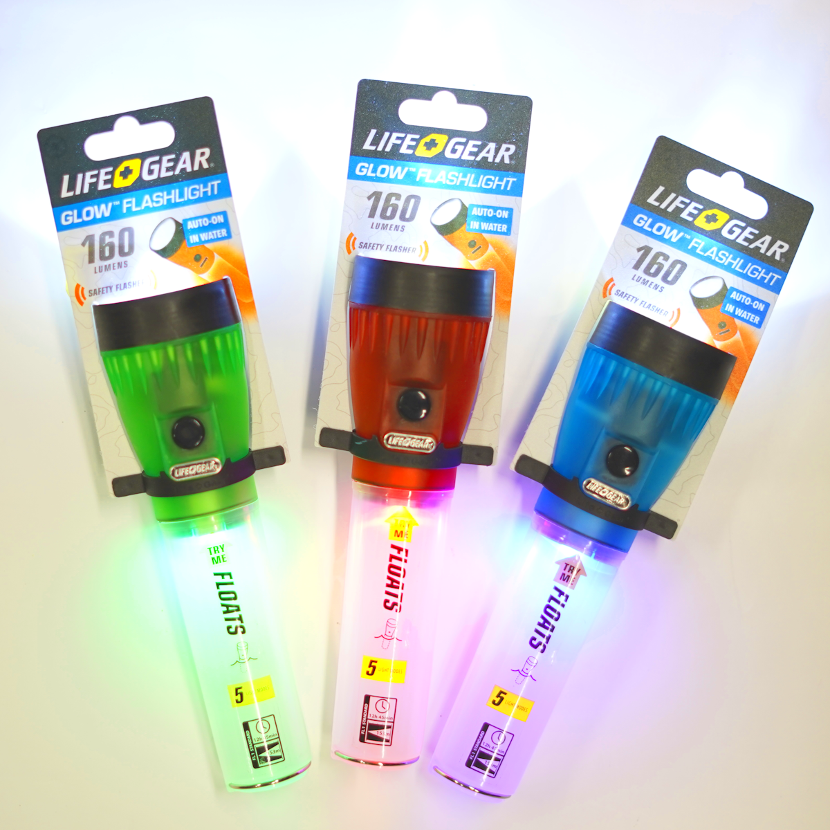 160 Lumen Advanced Glow Multimode Led Torch With Batteries | Smart Marine
