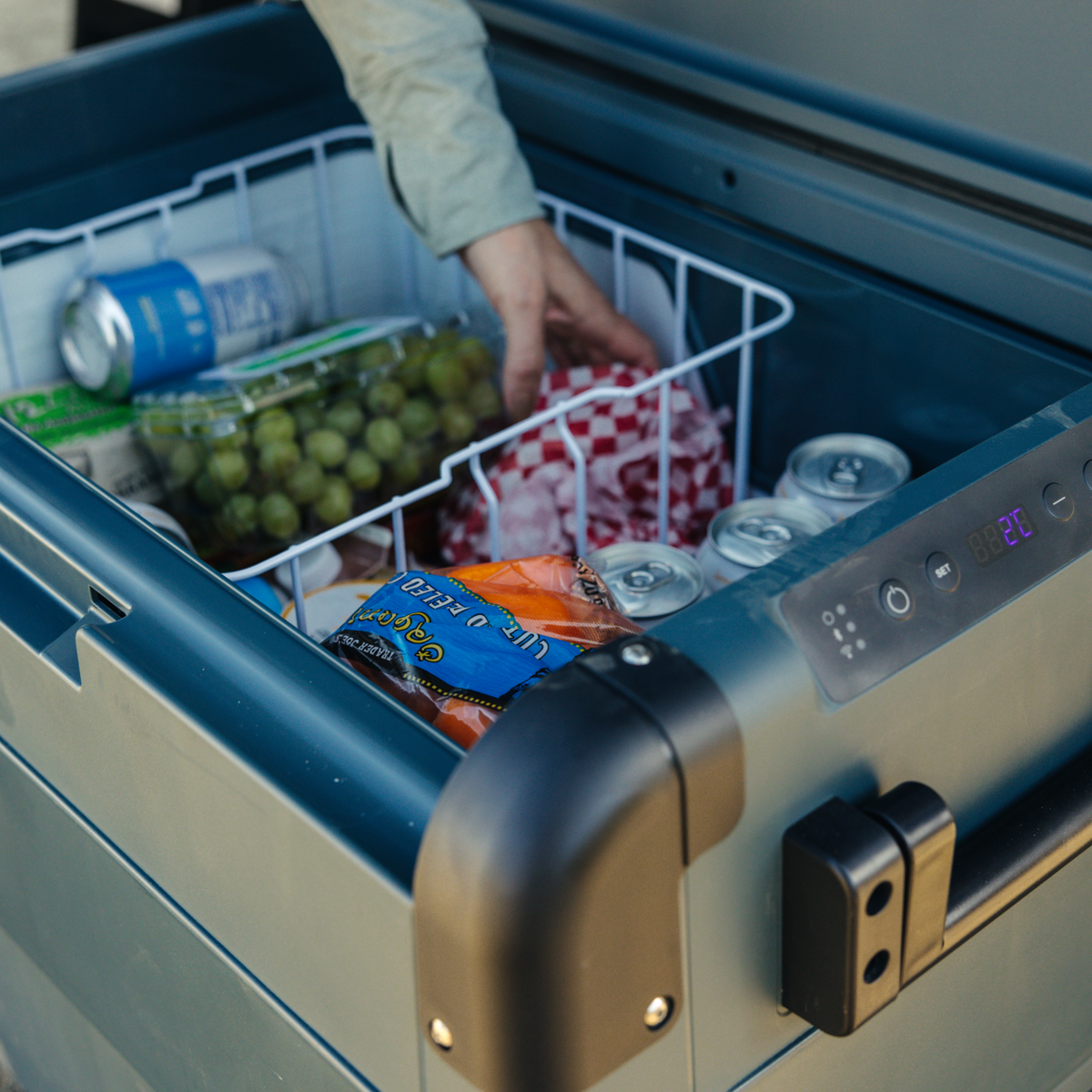 Cfx2-45 Portable Fridge Freezer W/App 12/24/240V Ocean- 45L | Smart Marine