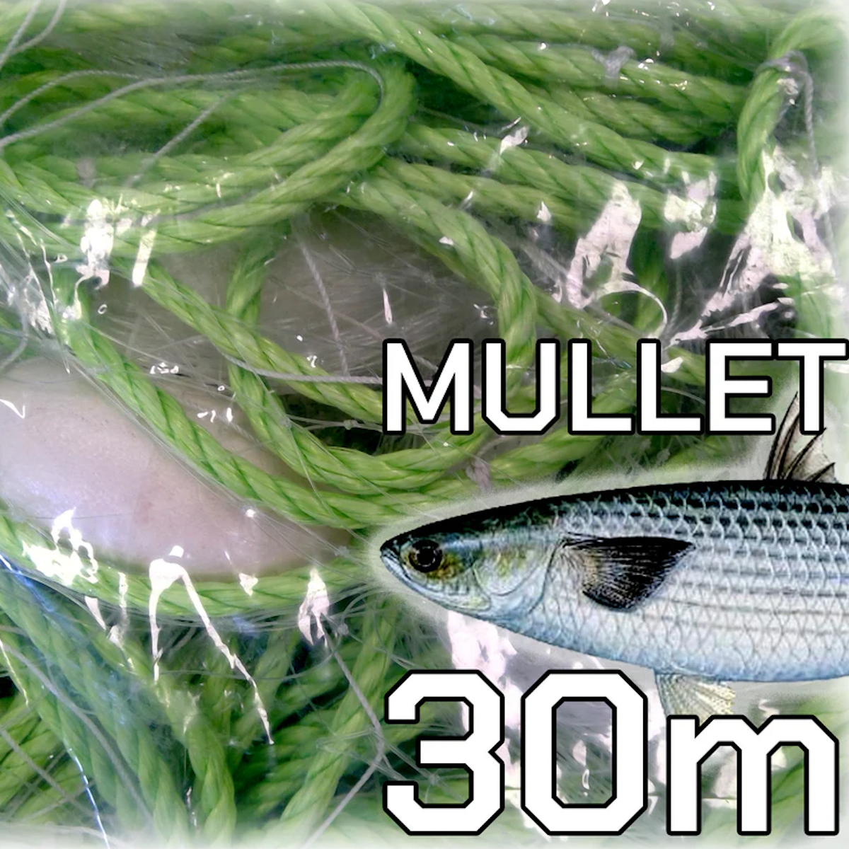 Nylon Monofilament Mullet Set Net - 30 Metres 3.5" | Smart Marine