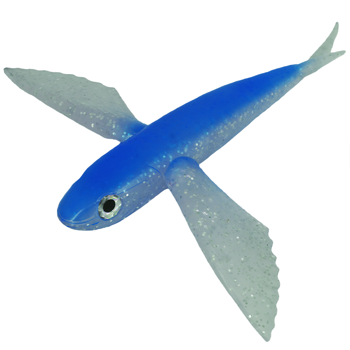 Soft Flying Fish Lure Teaser 7" Or 8"- Blue | Smart Marine
