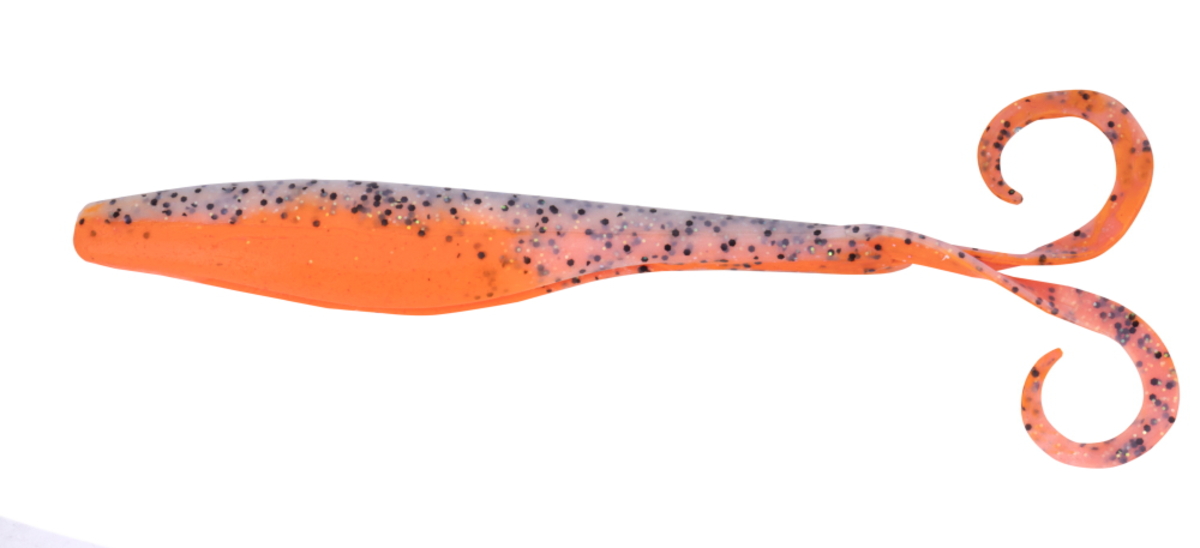 Gulp Crazy Legs Softbaits 7" Orange Belly Shrimp - 4Pk | Smart Marine