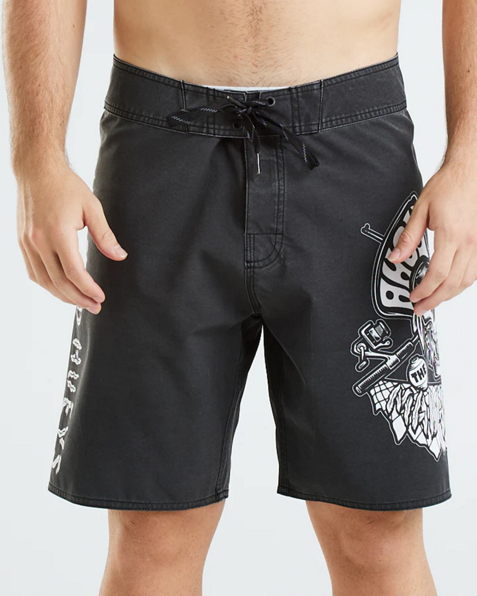 High Tide Boardshort - Black | Smart Marine
